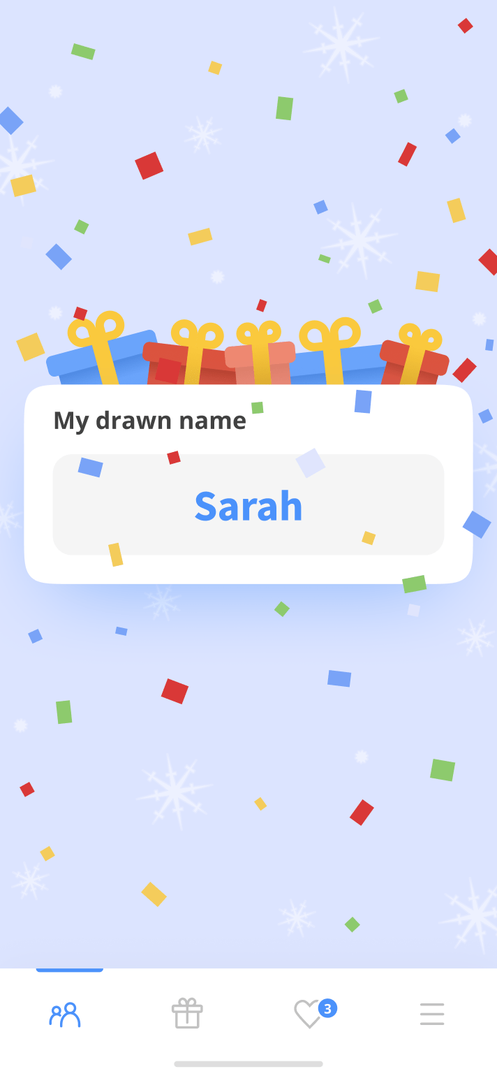 DrawNames Secret Santa App | Free Gift Exchange Generator App
