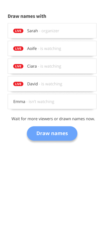 DrawNames Ireland ~ Gift Exchange | Kris Kringle | Secret Santa Generator