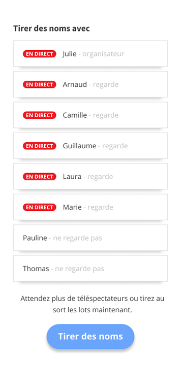 DrawNames France ~ Echange de cadeaux | Générateur de Secret Santa ...